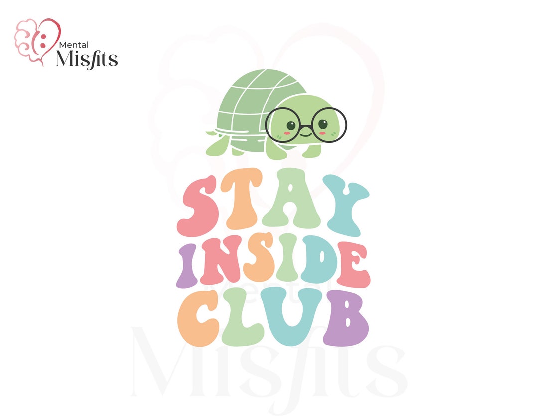 Introvert Digital Design | Stay Inside Club SVG | It's Just Too Peopley ...