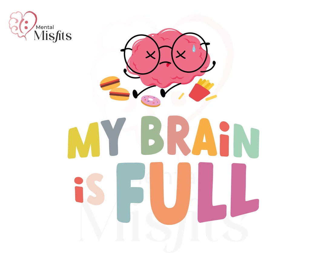 Overwhelmed Mind SVG Digital Design | Your Feelings Are Valid SVG | My ...