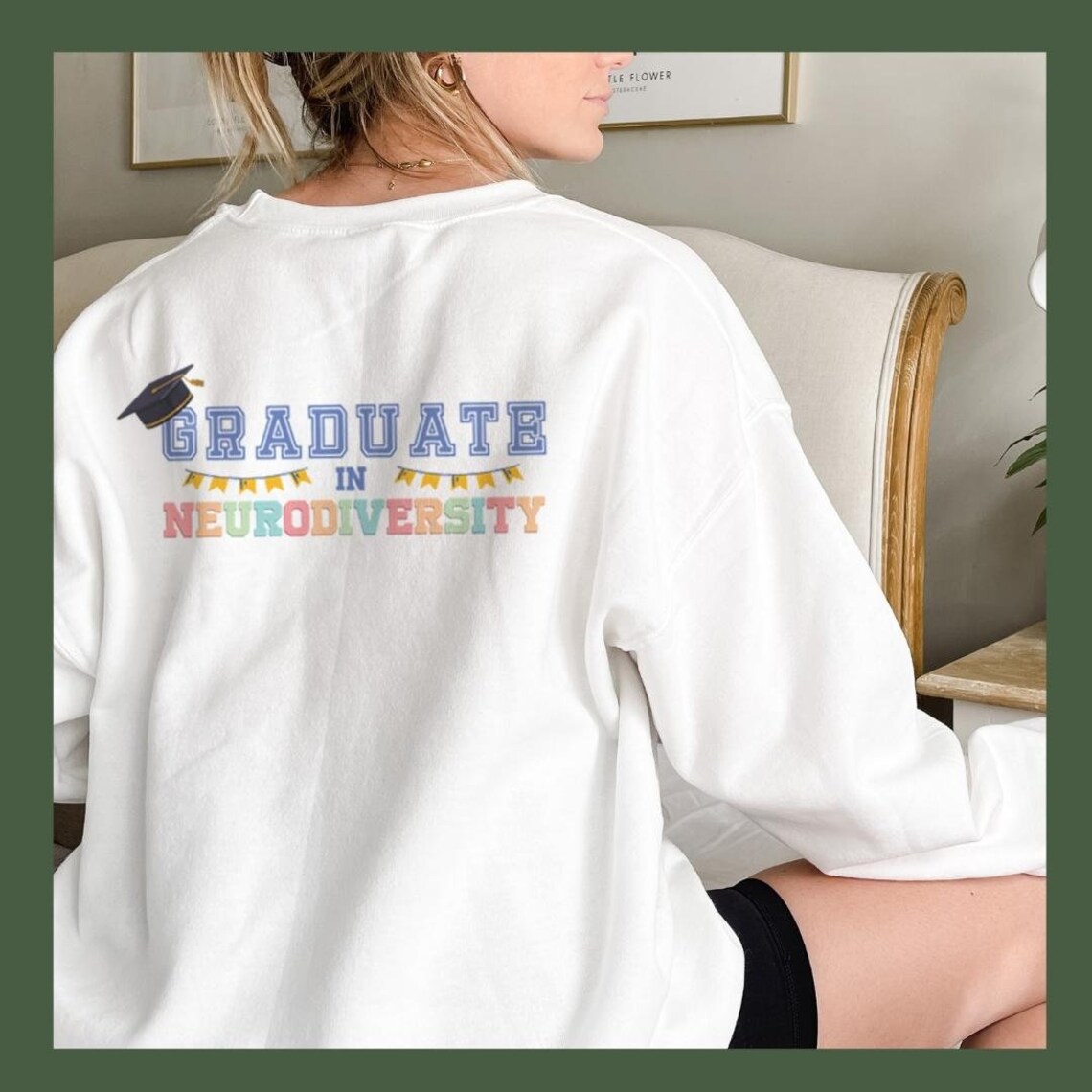 ADHD Rainbow Digital SVG Proud Neurodivergent Downloadable Mental ...