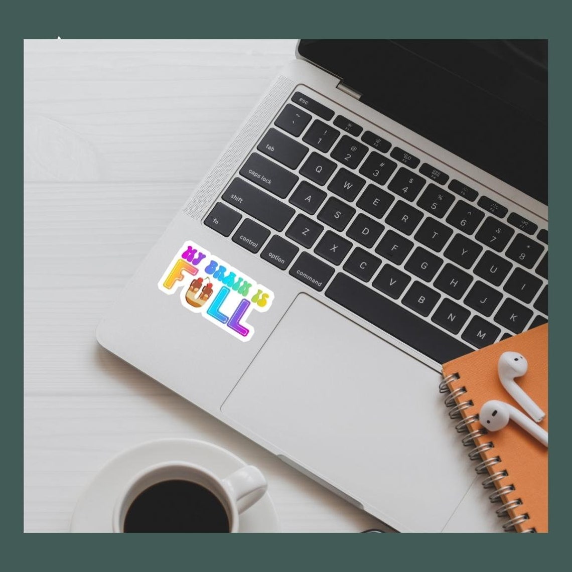 My Brain is Full SVG Funny Brain Overload Digital Rainbow Design ...