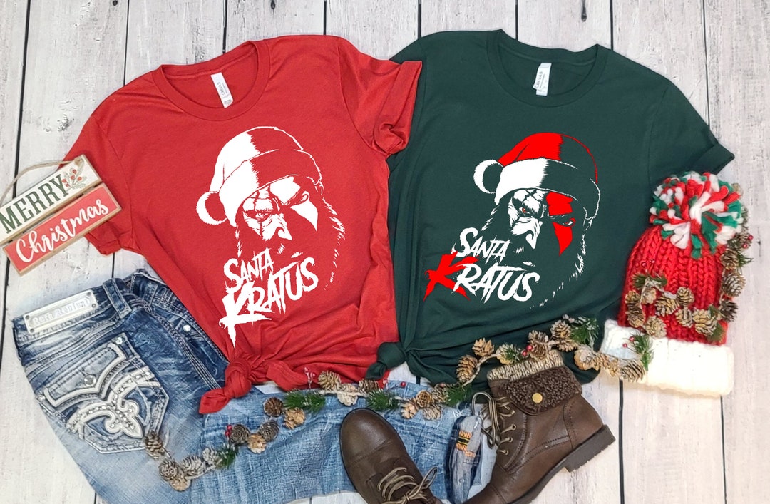 God of War Christmas, Kratos Santa Shirt, Ragnarok Xmas, Atreus and ...