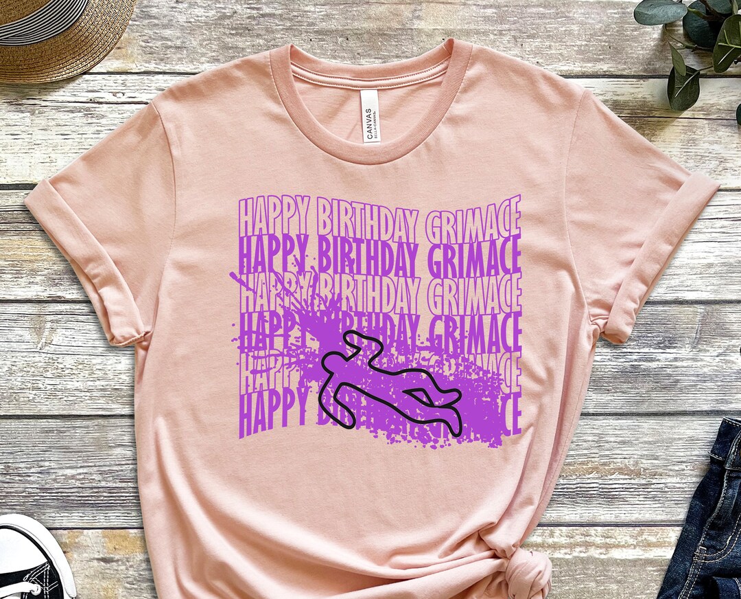 Grimace Birthday Shake, Shake Shirt, Drink Cup, Tiktok Shirt, Tiktok ...