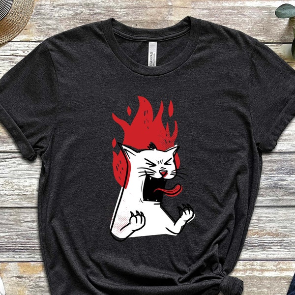 Angry Kitty - Etsy