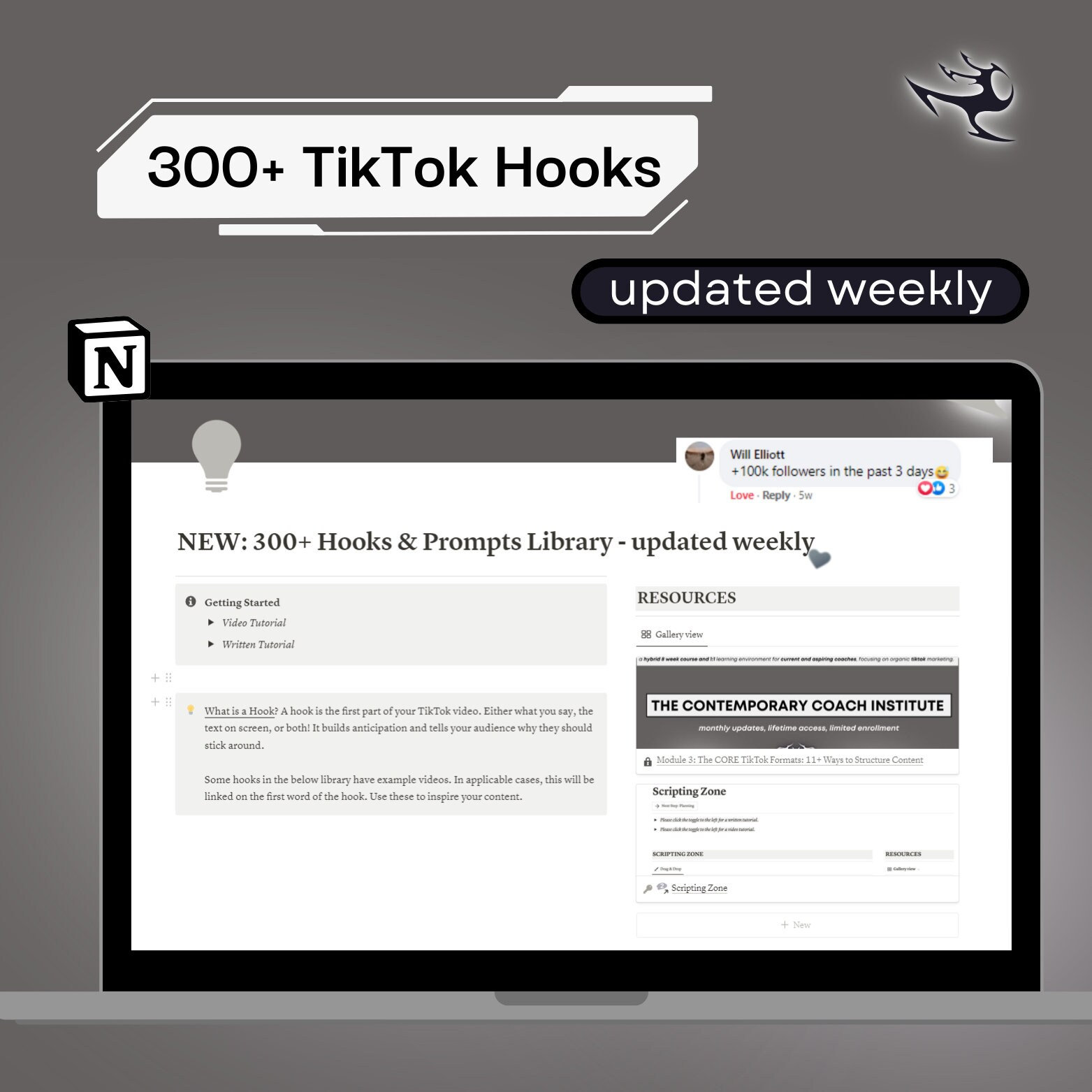 300+ Great Tiktok Hooks | Instragram Reels Prompts | Content Creator ...