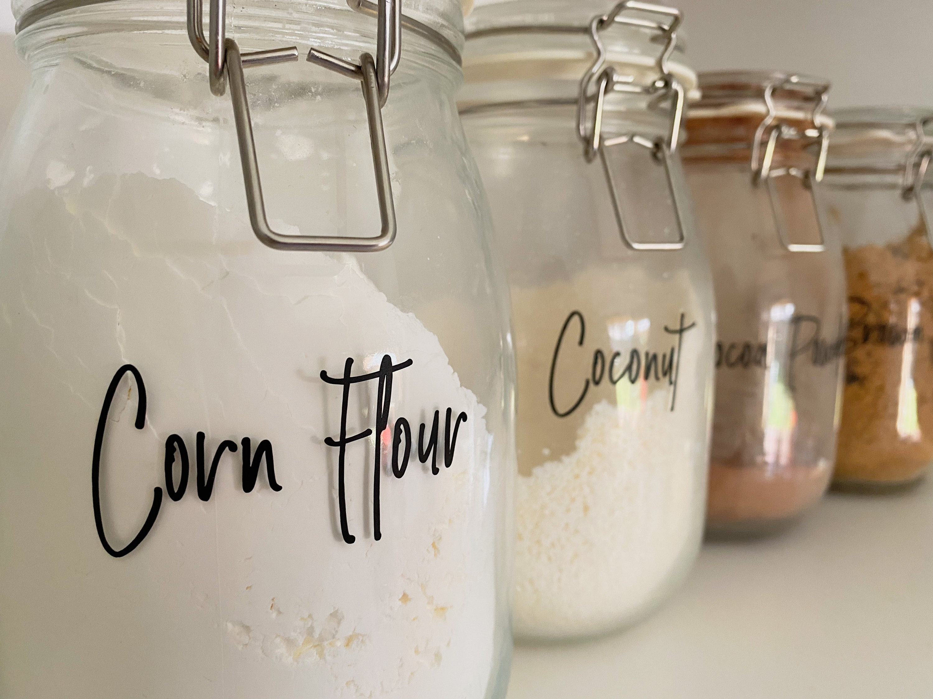 Custom Pantry Labels | Organisation Kitchen Labels | Custom Kitchen ...