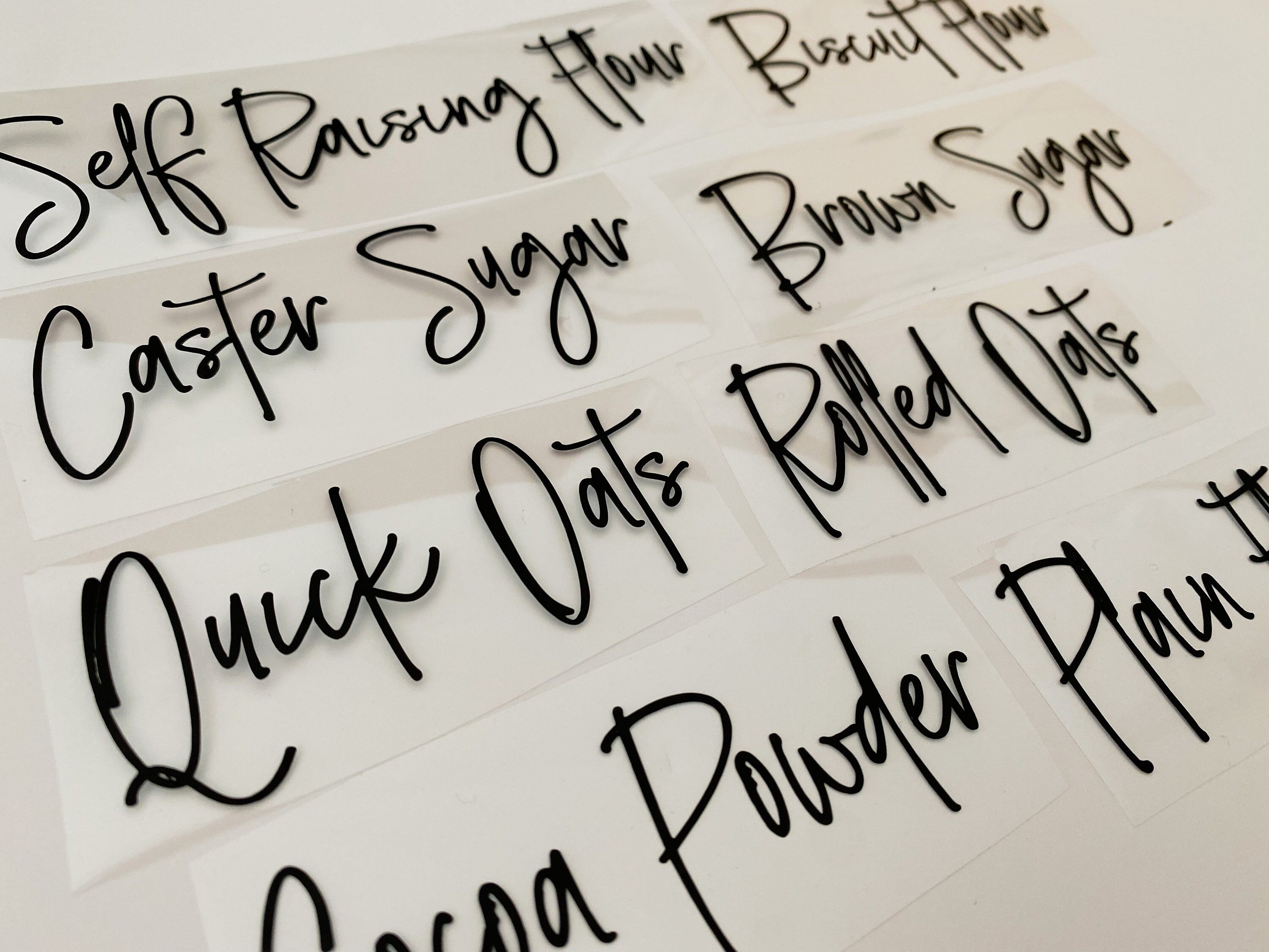 Custom Pantry Labels | Organisation Kitchen Labels | Custom Kitchen ...