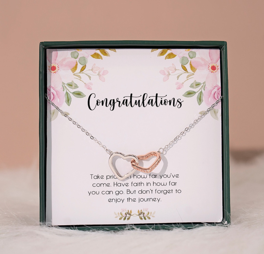 Graduation Gift Necklace Personalized Graduation Gifts for Her High ...