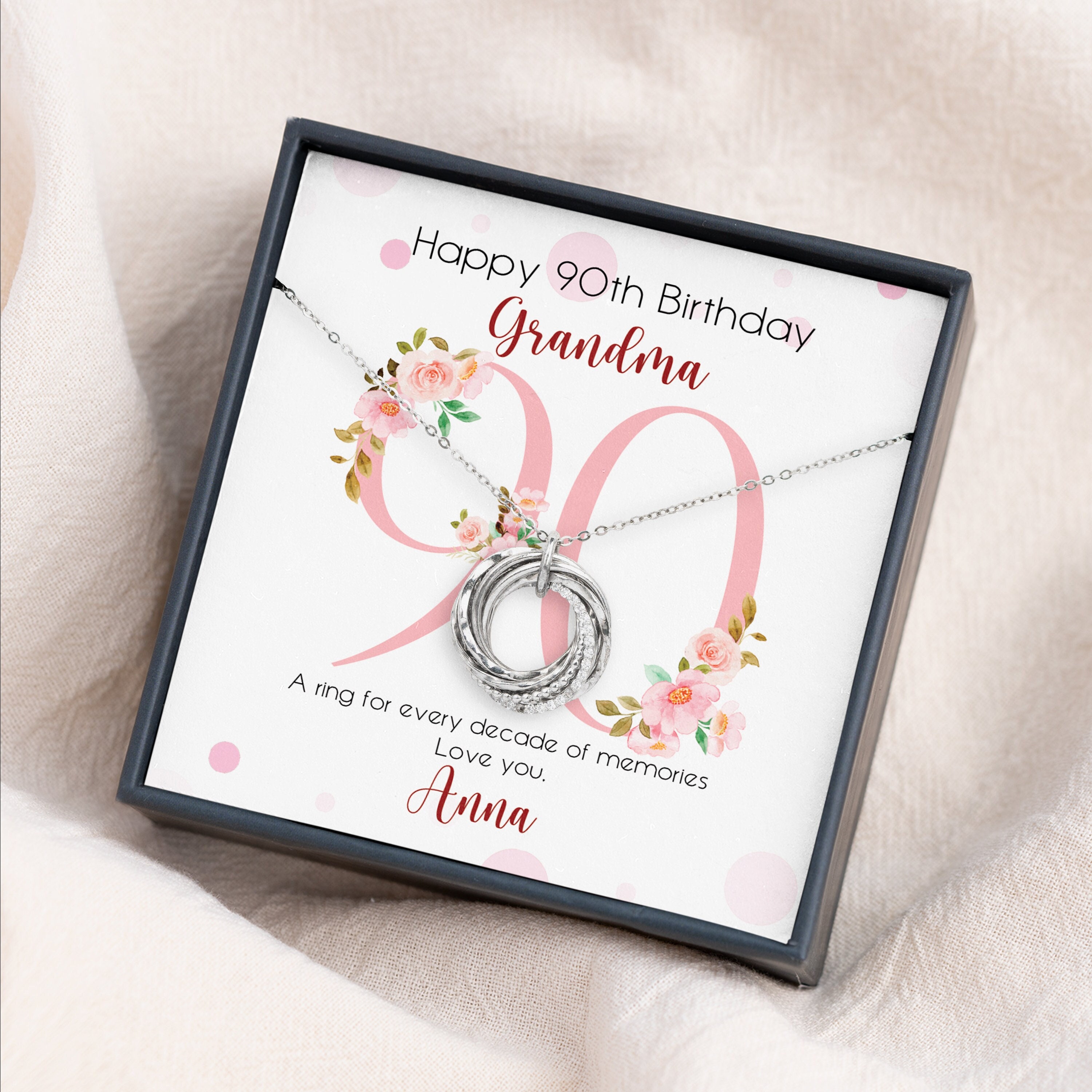 90th Birthday for Grandma 90th Birthday Gift for Women 90th Birthday ...