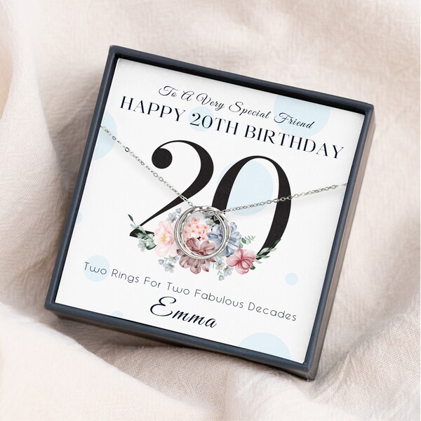 20th Birthday Ring - Etsy