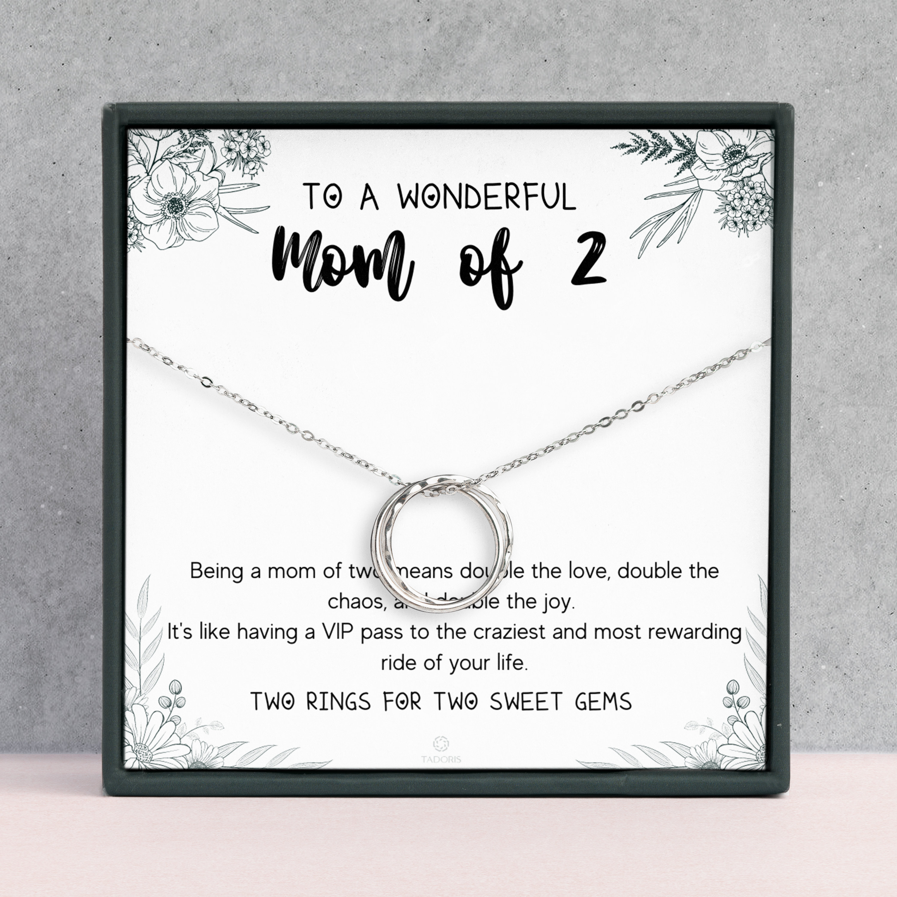 Mom of two necklace store