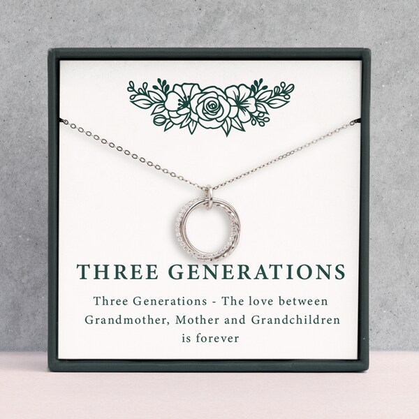 Mother Daughter Necklace - Etsy