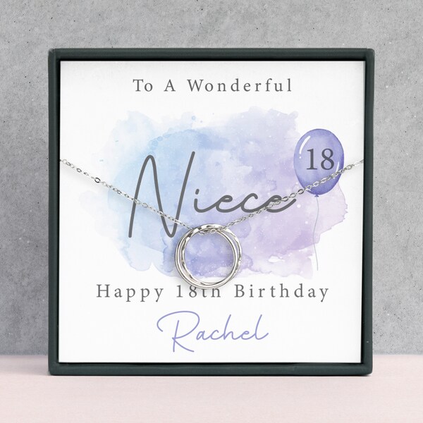 18th Birthday Necklace - Etsy