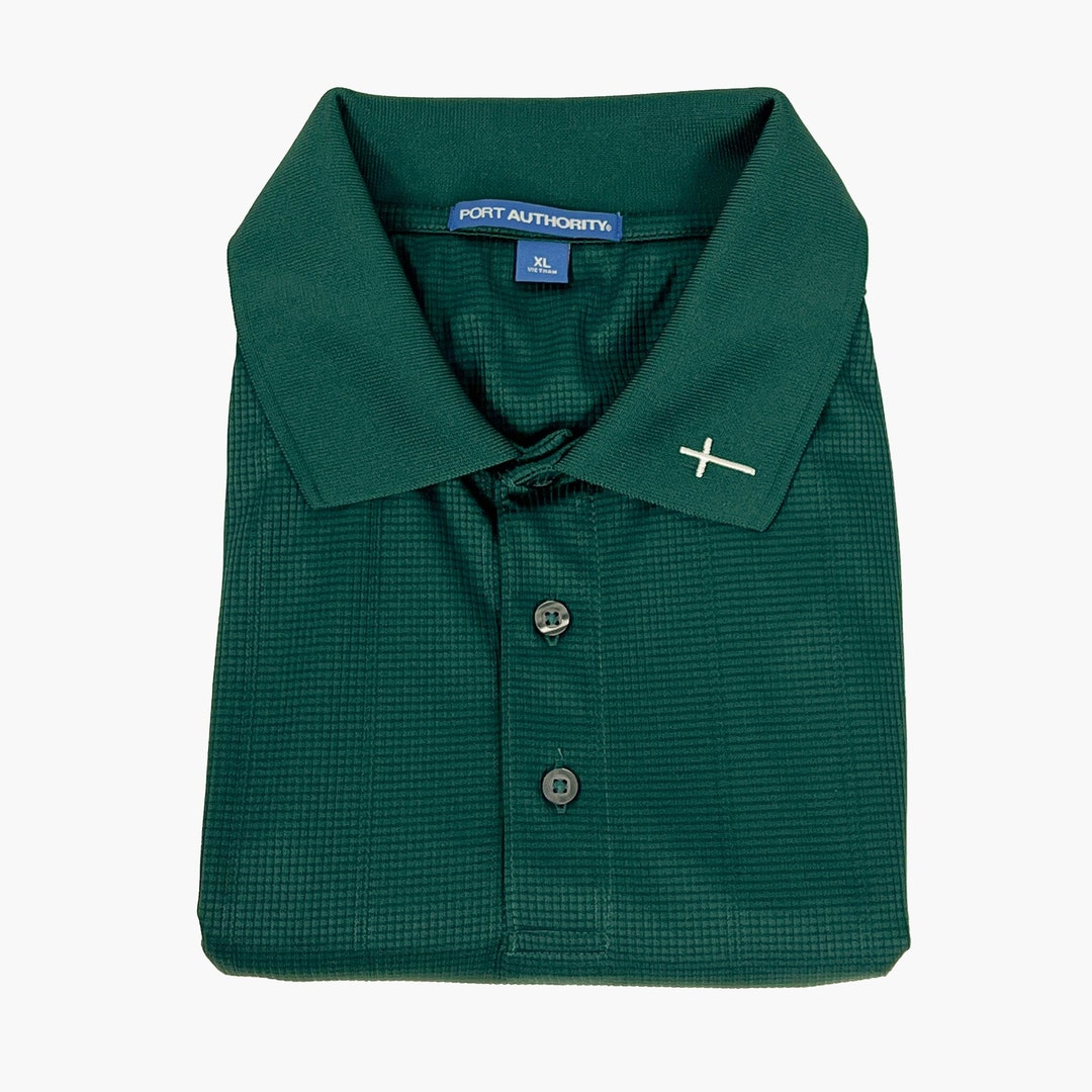 God First Polo | Christian Polo, Embroidered Cross, Christian ...