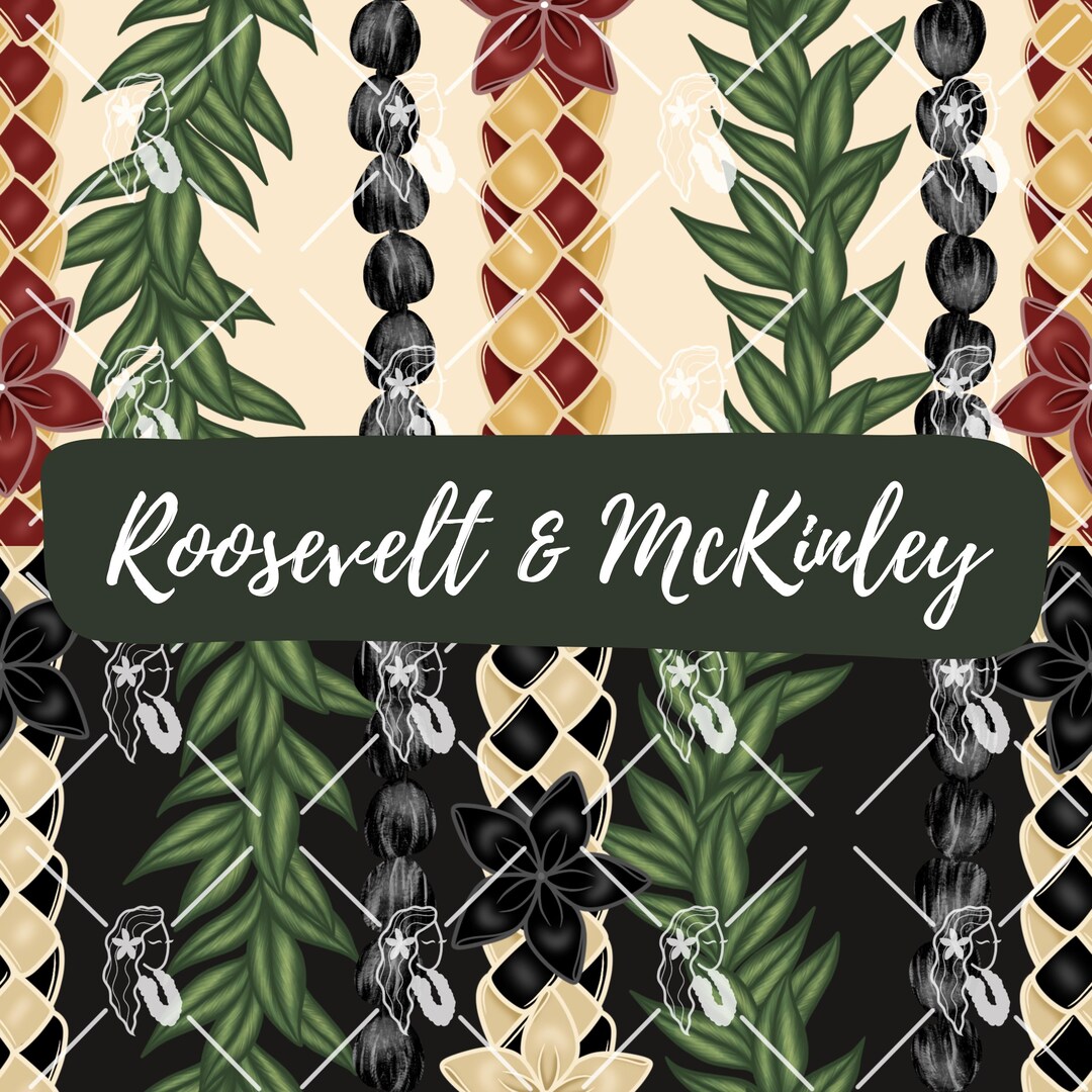 Roosevelt, Mckinley, Graduation, Graduation Leis, Pattern Design - Etsy