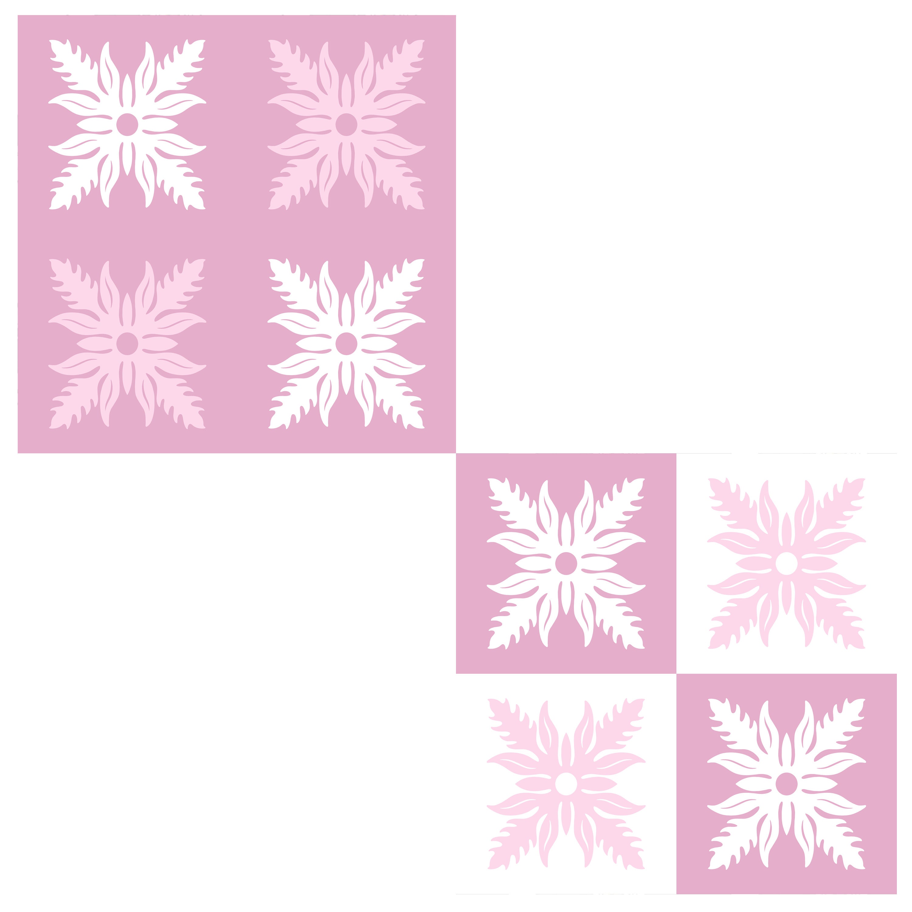 Awapuhi Design, Hawaiian Quilt Pattern, Hawaiian Quilt, Awapuhi ...