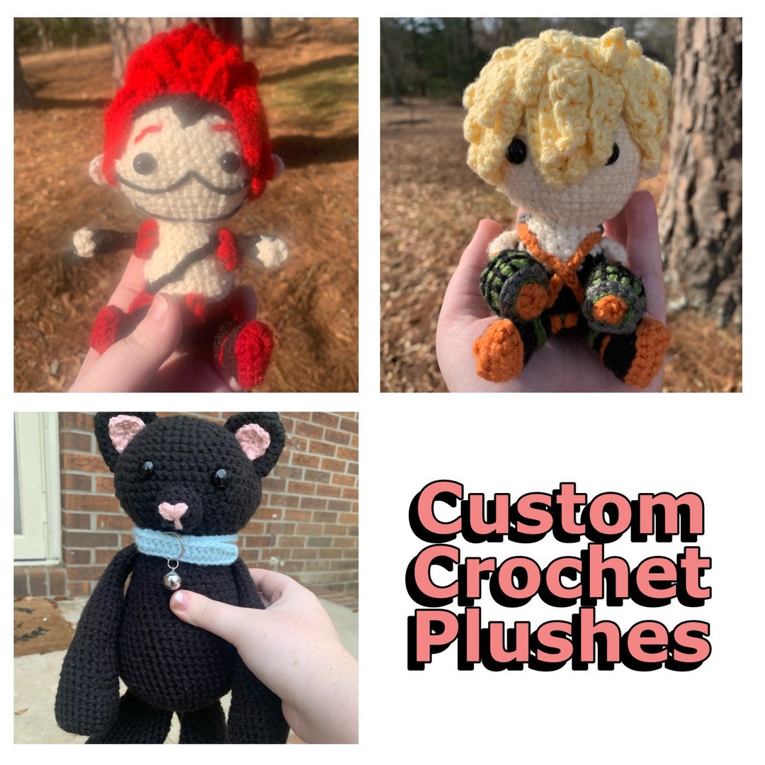 Custom Crochet Plushies - Etsy