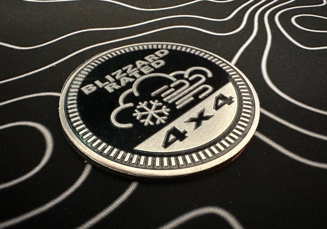 Blizzard 4x4 Fender Badge - Etsy