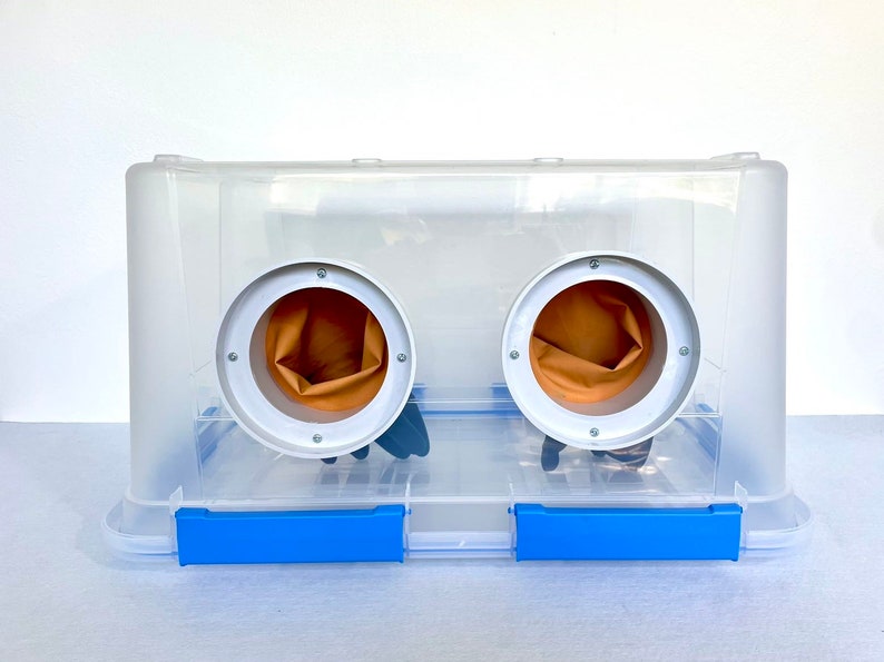 Still Air Box (SAB) + Glove Box - 52qt/50l - Sterile Workspace - Gasket ...