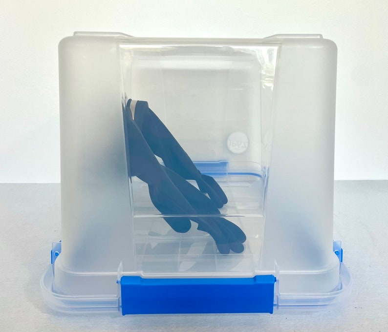 Still Air Box (SAB) + Glove Box - 52qt/50l - Sterile Workspace - Gasket ...