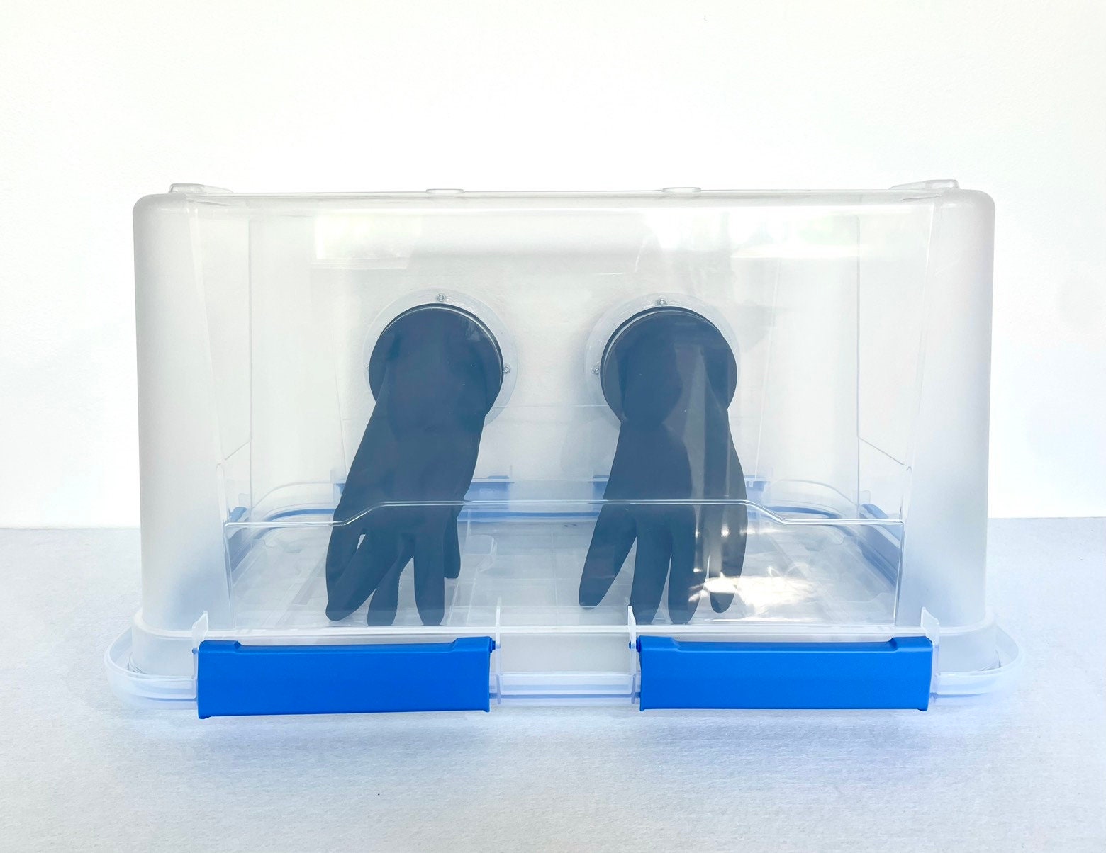 Still Air Box (SAB) + Glove Box - 52qt/50l - Sterile Workspace - Gasket ...