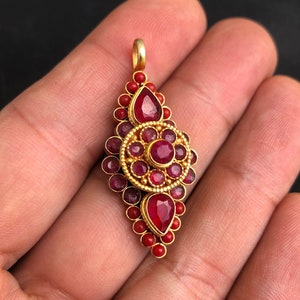 Ruby Prayer Box Pendant - Etsy