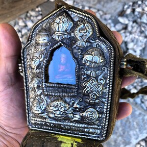 Tibetan Buddhist Ghau Portable Shrine Box - Etsy