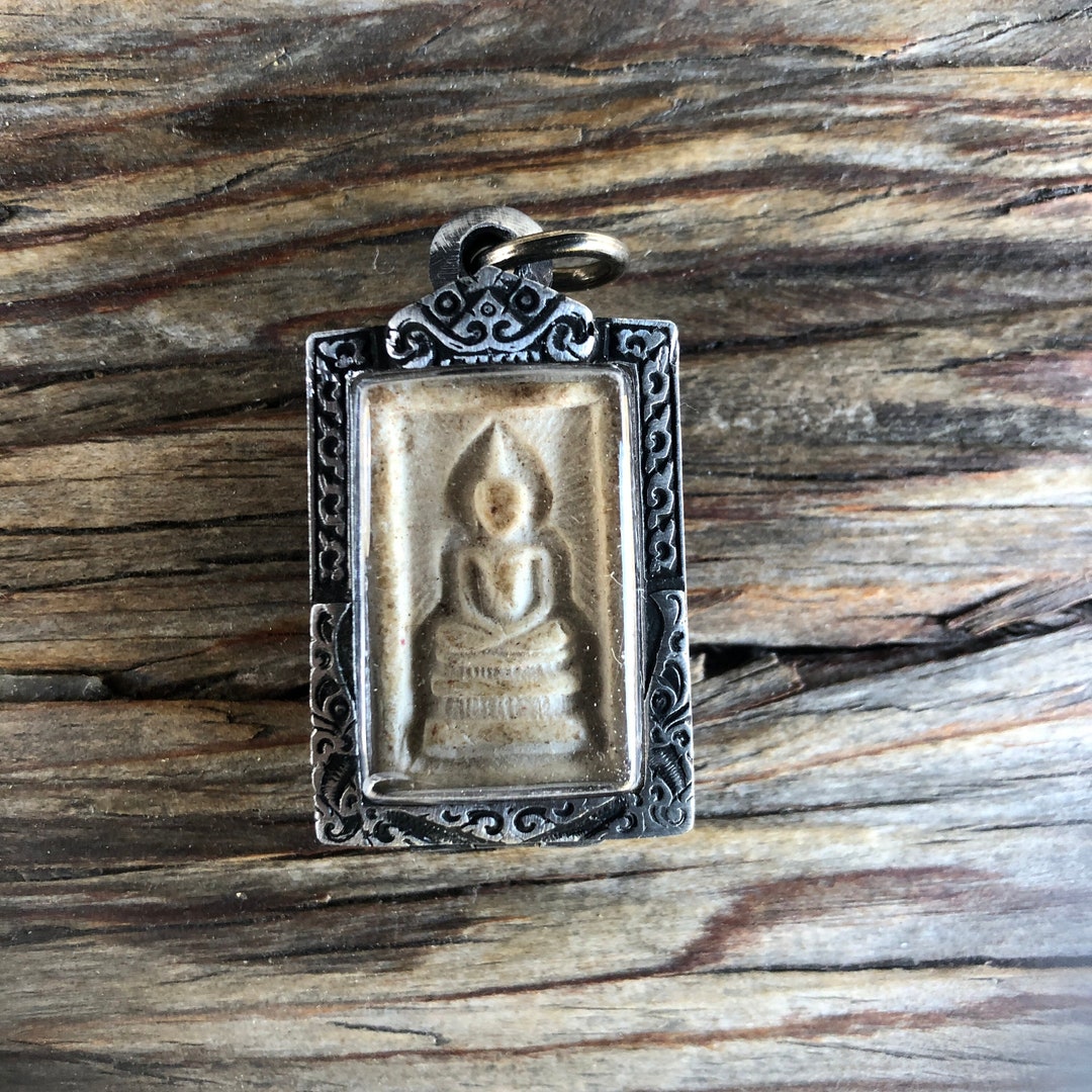 Seated Buddha Amulet Locket - Etsy