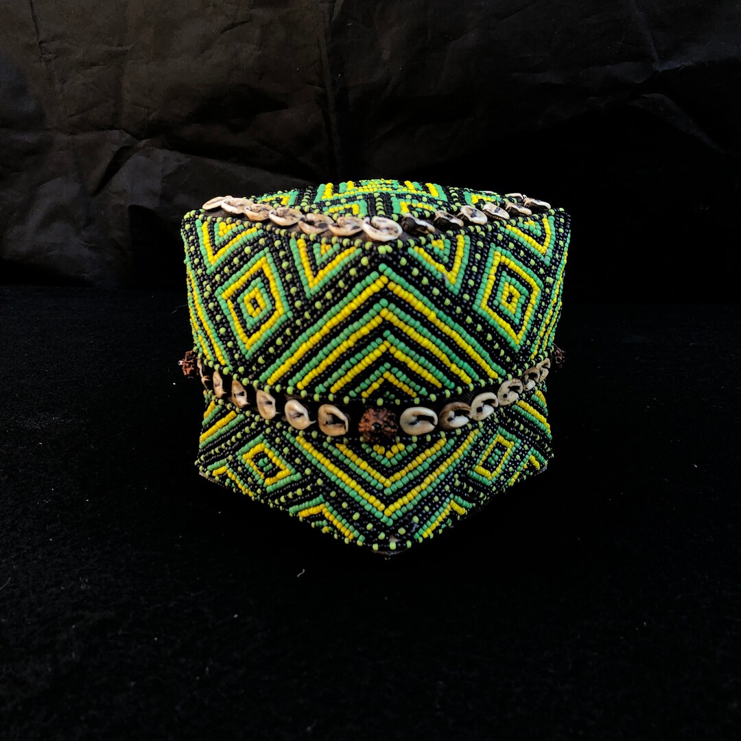 Vintage Sumatran Beaded Box - Etsy