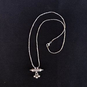 Rajasthani Silver Taviz Amulet Long Necklace - Etsy