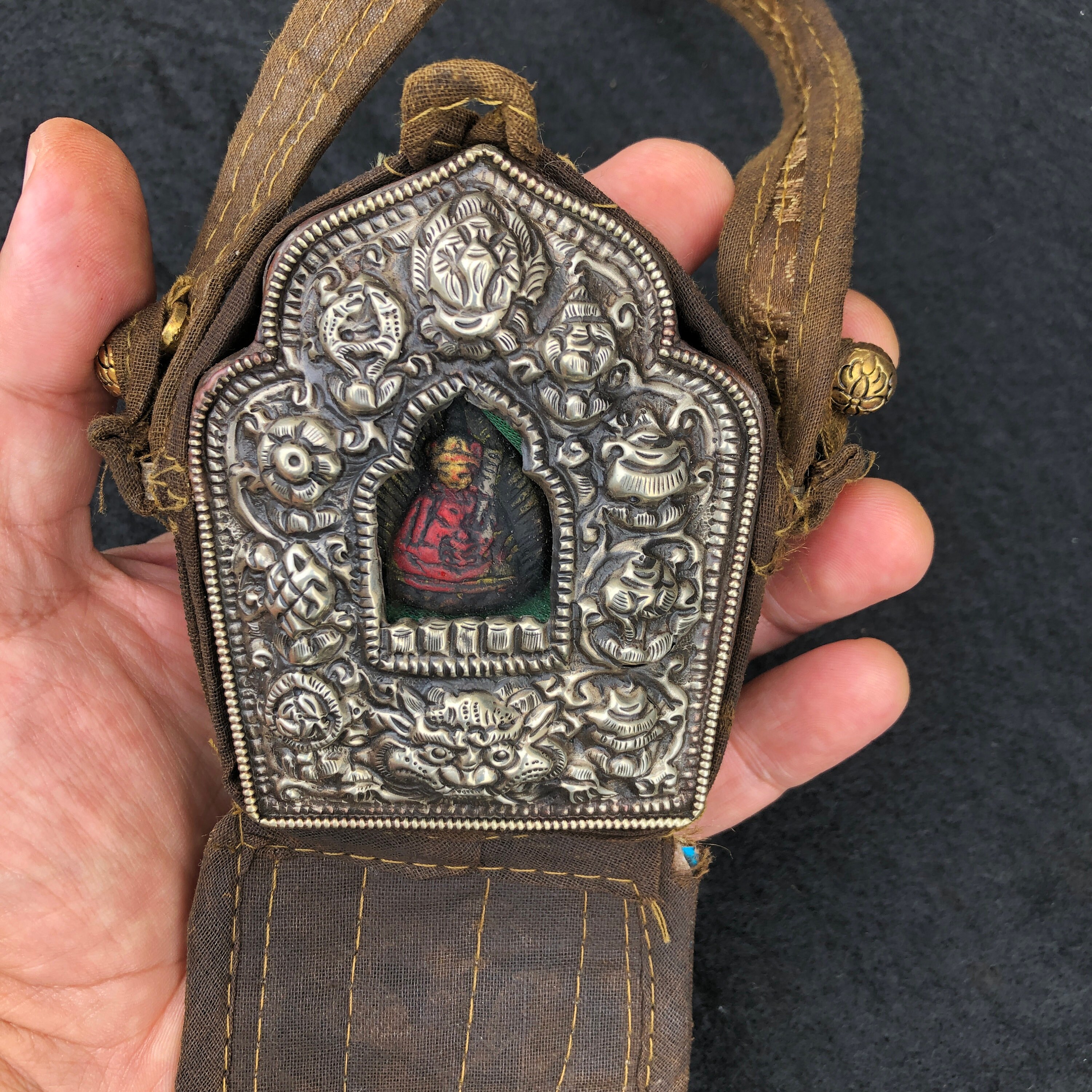 Tibetan Buddhist Ghau Portable Shrine Box - Etsy