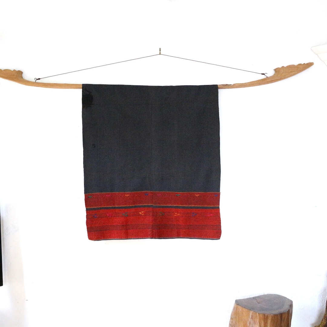 Kachin Wool Jinghpaw 'pukhang' (hip Wrapper Skirt), Burmese/myanmar - Etsy