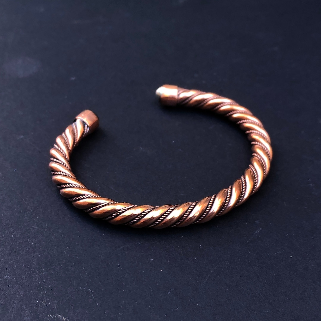 Twisted Wire Cuff Bracelet - Etsy