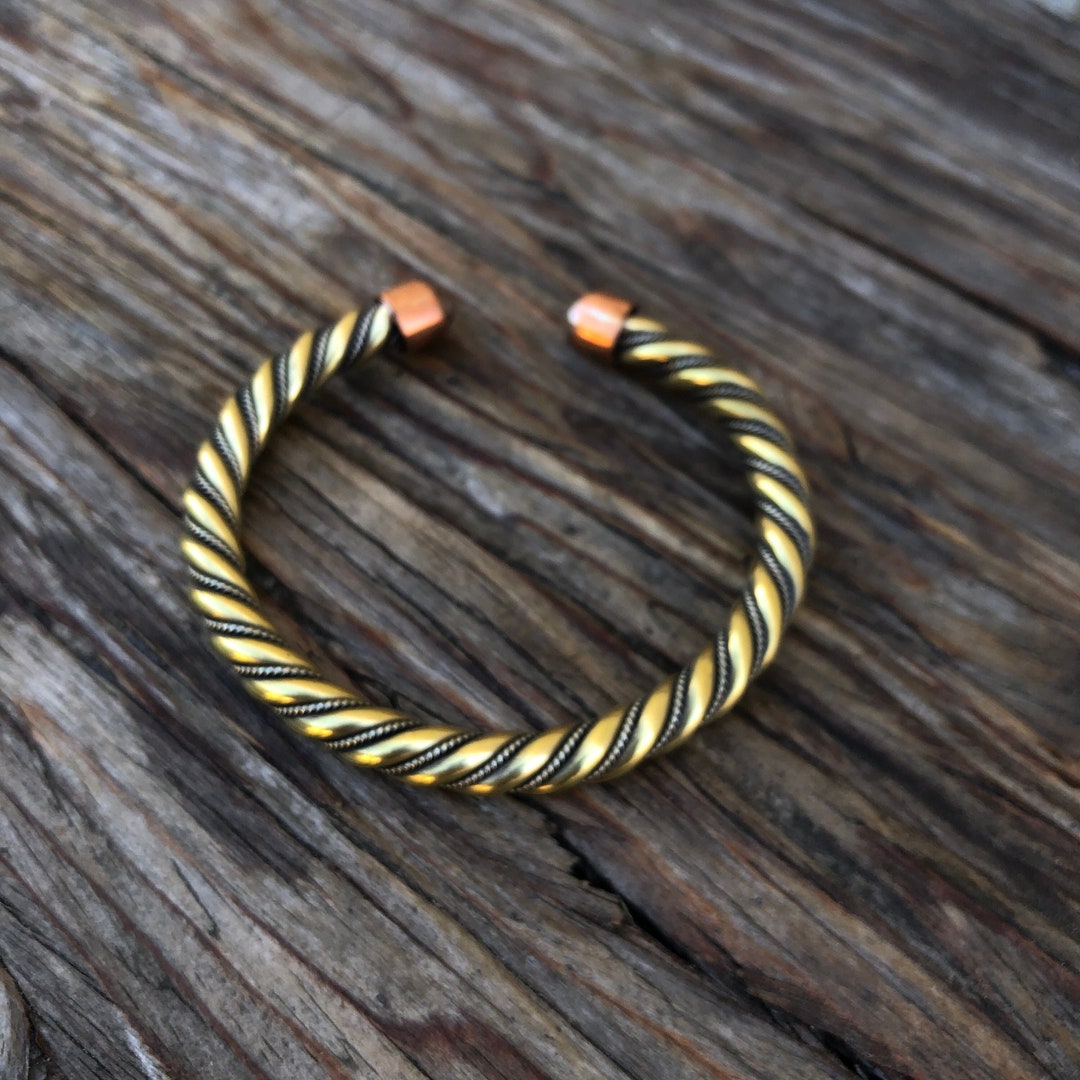 Twisted Wire Cuff Bracelet - Etsy