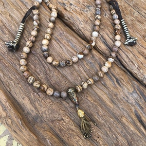 Jasper 108 Count Prayer Mala - Etsy