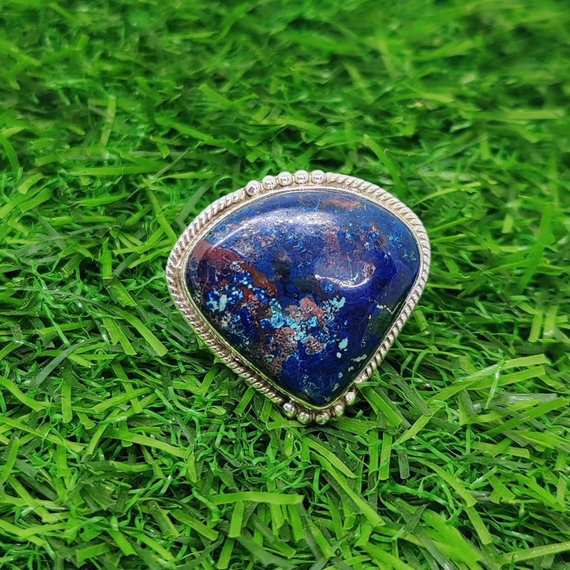 Jasper Ring - Etsy
