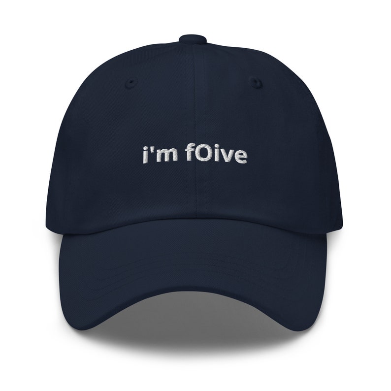 I'm Foive Meme Stray Kids Fan Merch Embroidered Dad Hat - Etsy