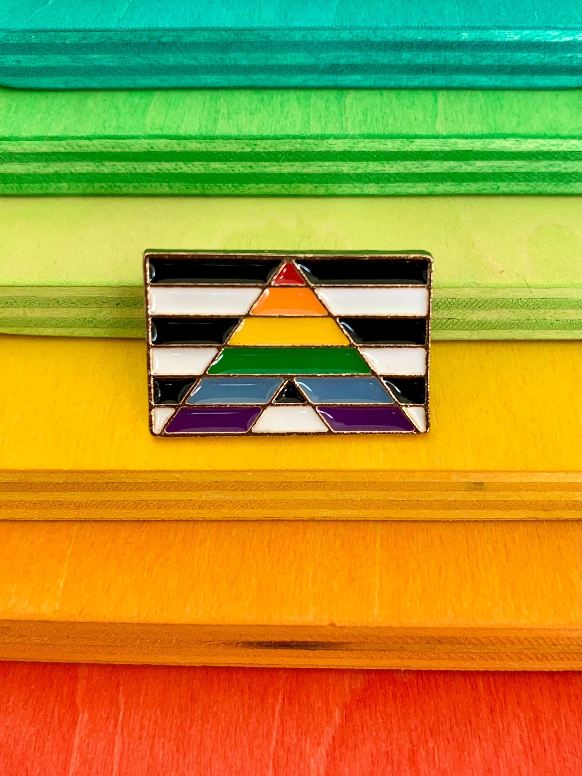 Straight Ally Flag Pin Proudly Supporting Our LGBTIQA Community - Etsy ...