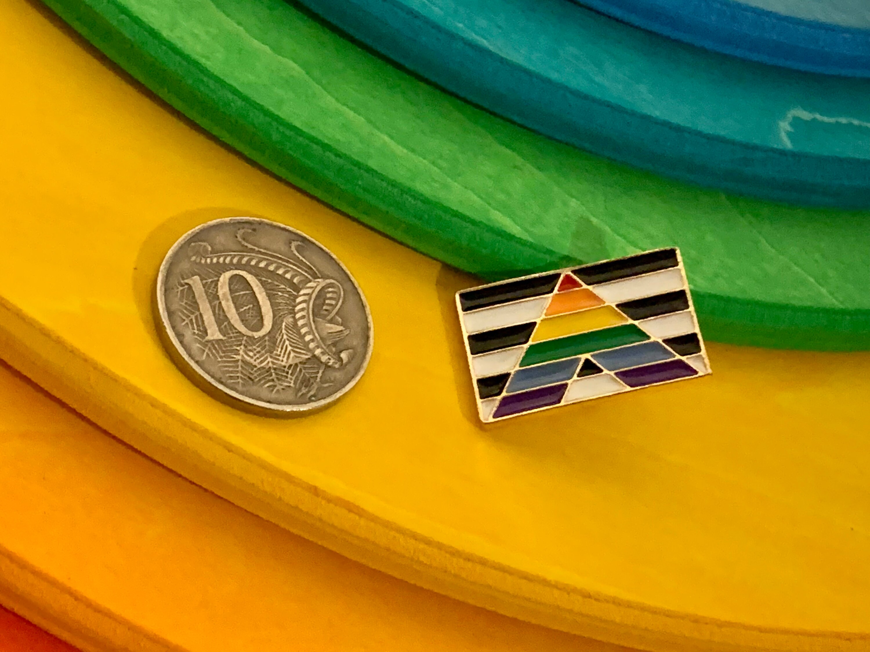 Straight Ally Flag Pin Proudly Supporting Our LGBTIQA Community - Etsy ...