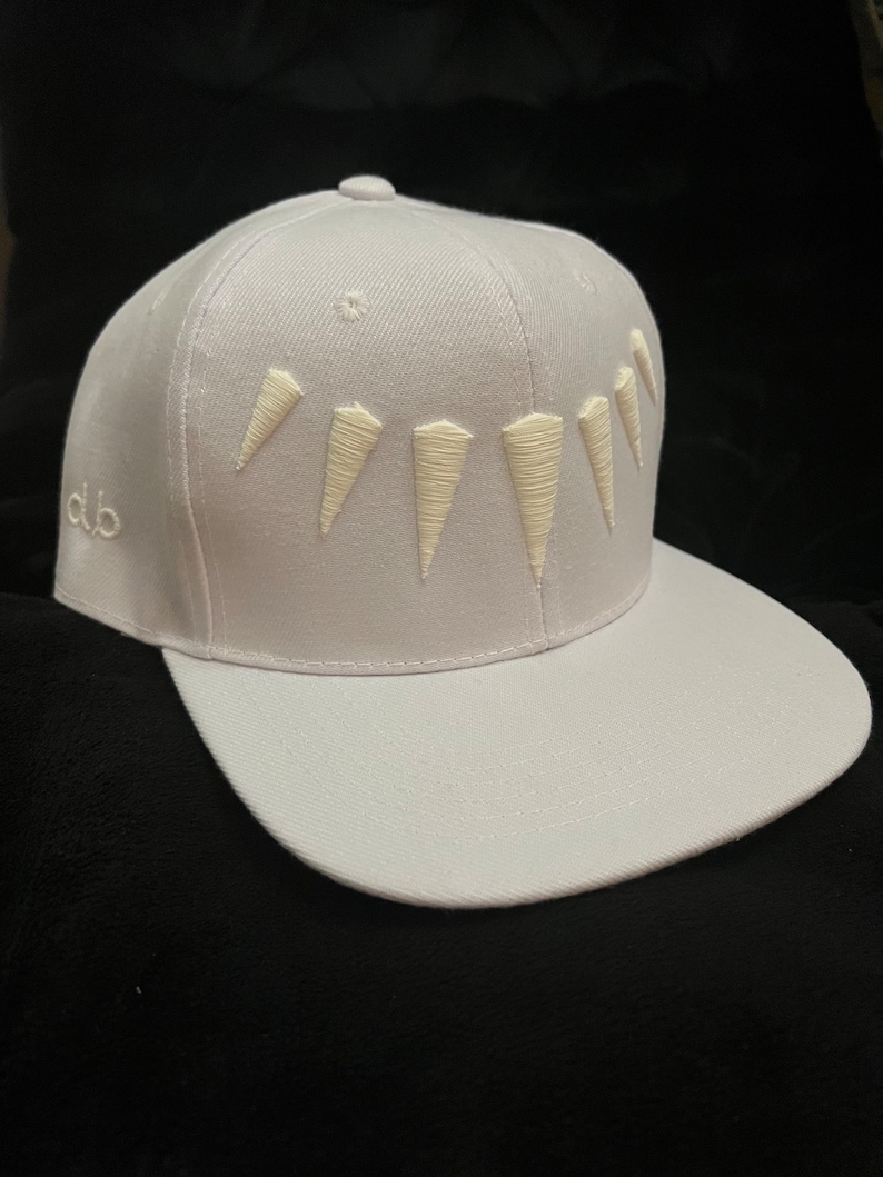 Blaq Panther 3D Puff Embroidered Hat - Etsy