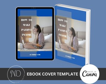 Ebook Cover Template, Ebook Cover, E-book Cover, Ebook Cover Template ...