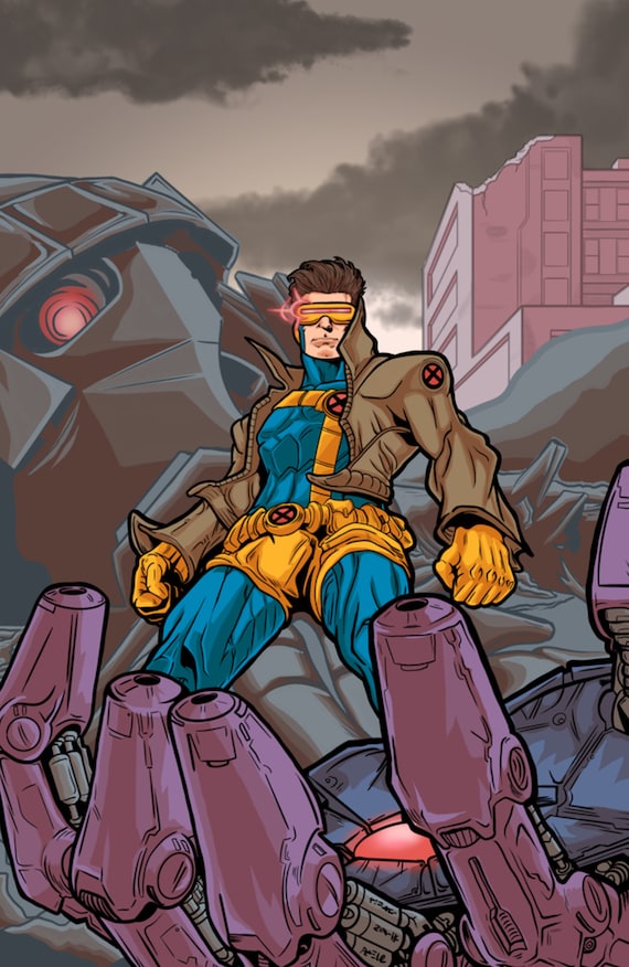 DIGITAL: Cyclops Fan Art - Etsy