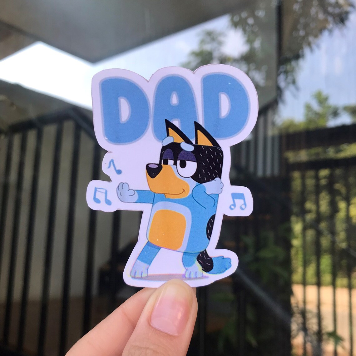 Adesivo bluey vinyl decal Bluey Funny adesivo blu per - Etsy Italia
