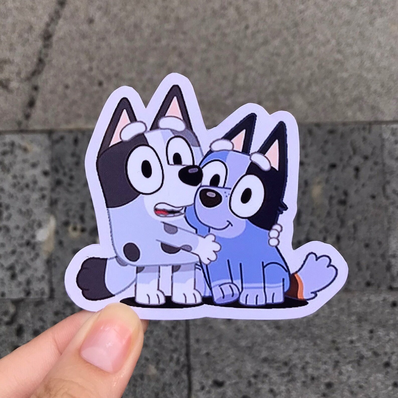 Bluey Vinyl Decal Sticker Bluey Funny Bluey Sticker for - Etsy