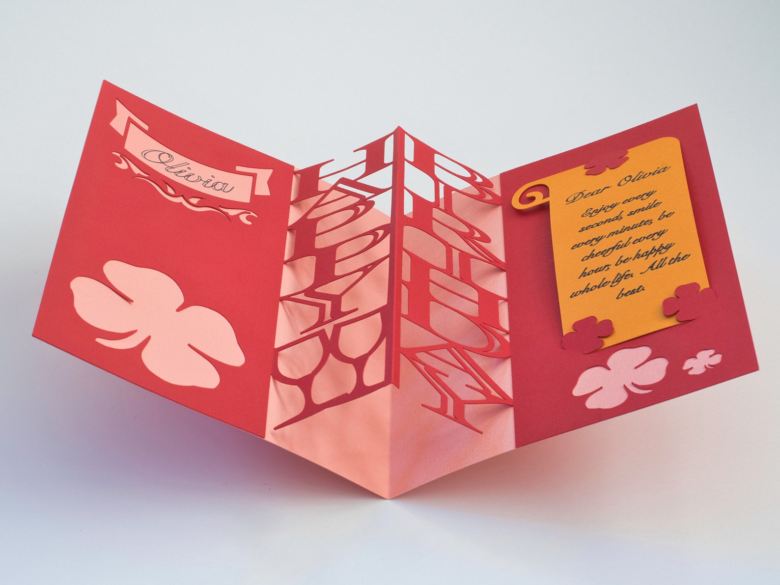 3D Pop-up Happy Birthday Card, Digital Download SVG CUTTING FILE ...