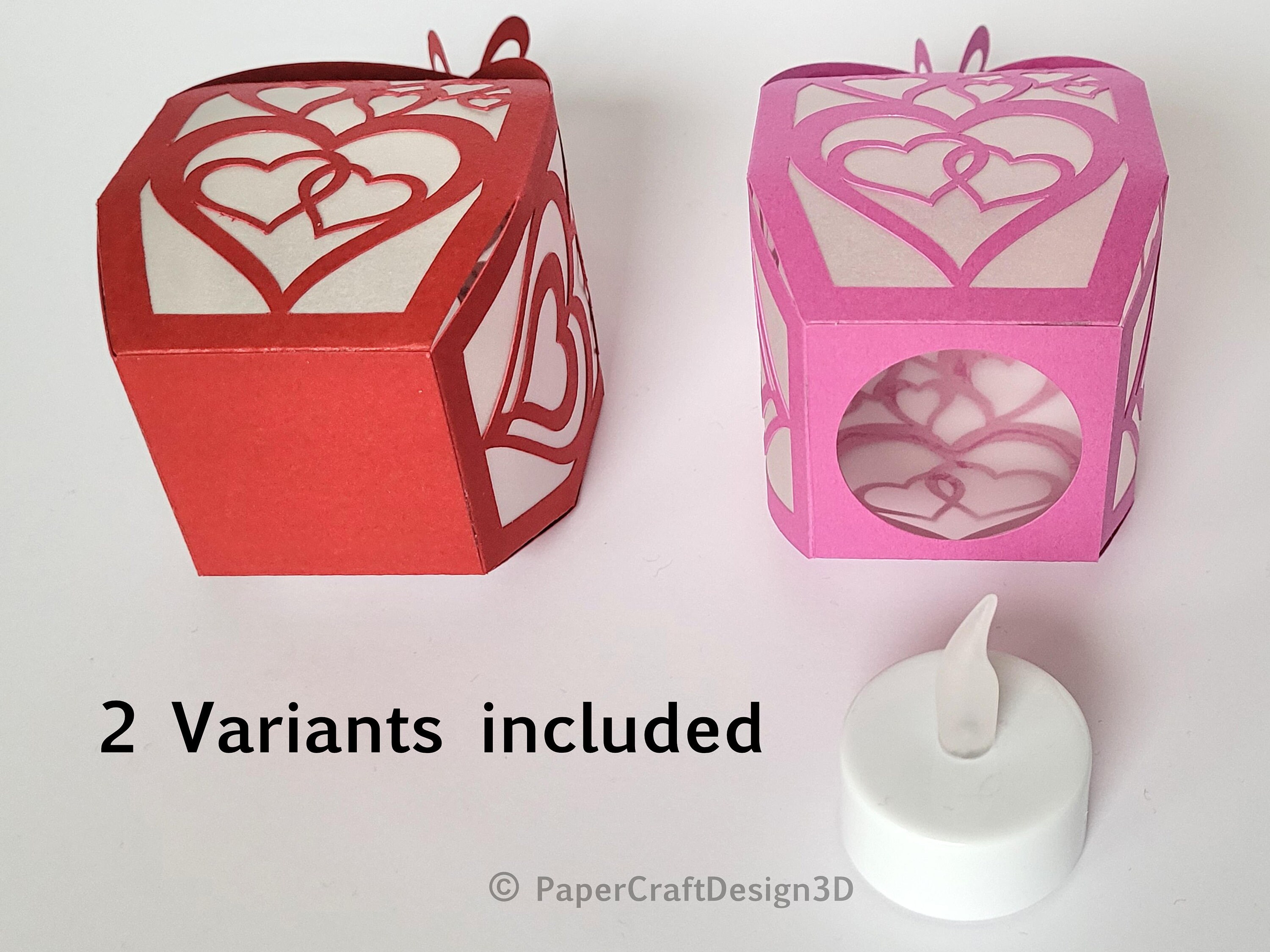 Lantern Paper Love Heart DIY SVG Cutting Plotter File - Etsy