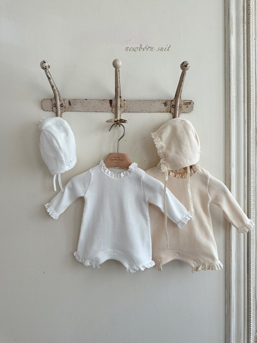 Waffle Suit (bonnet Sets) - Etsy