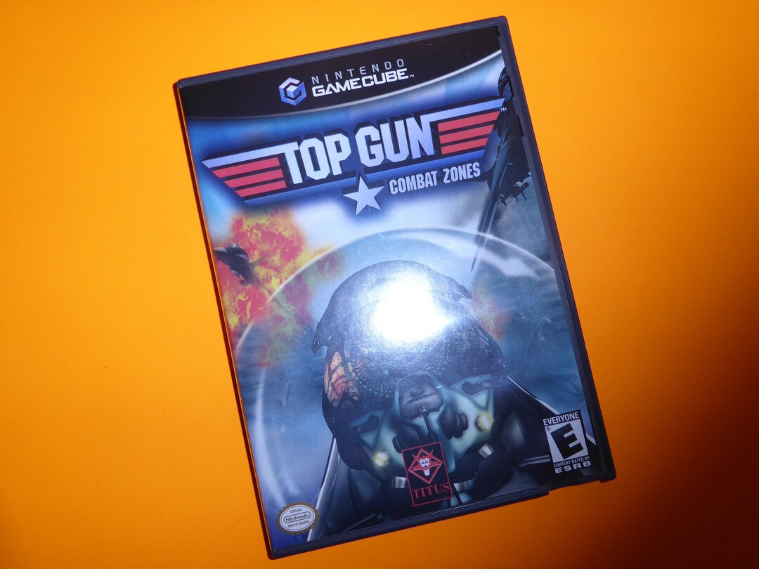 Top Gun Combat Zones Nintendo Gamecube Game - Etsy