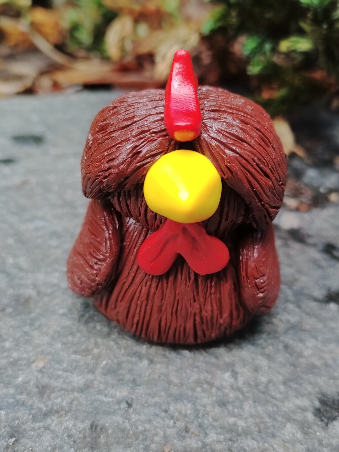 Chicken Gnome, Miniature Chickens, Chicken Mama Gift, Chicken Figurine ...