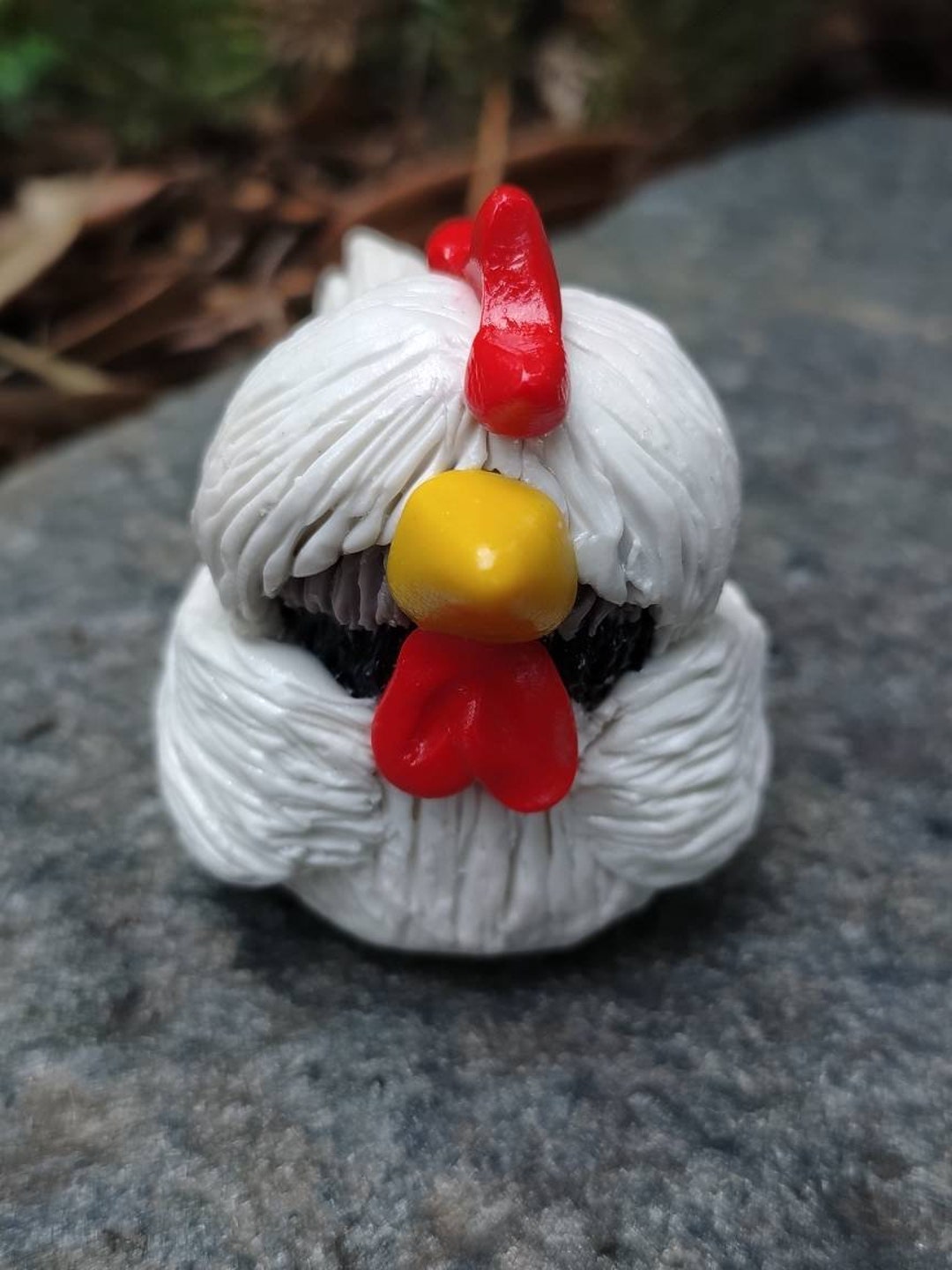 Chicken Gnome, Miniature Chickens, Chicken Mama Gift, Chicken Figurine ...