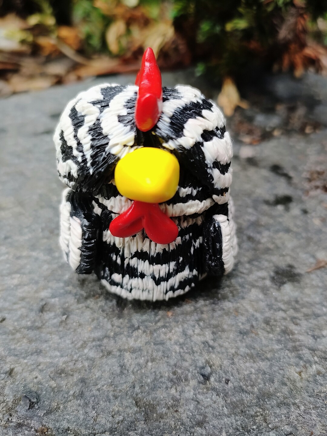 Chicken Gnome, Miniature Chickens, Chicken Mama Gift, Chicken Figurine ...